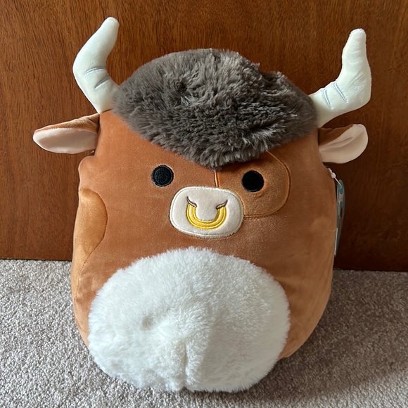Squishmallows | Toys | Squishmallow Shep The Highland Cow | Poshmark